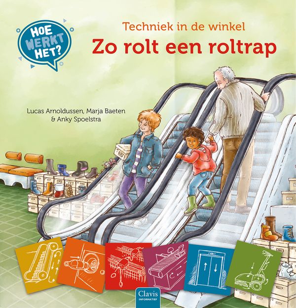 Zo rolt een roltrap | Clavis