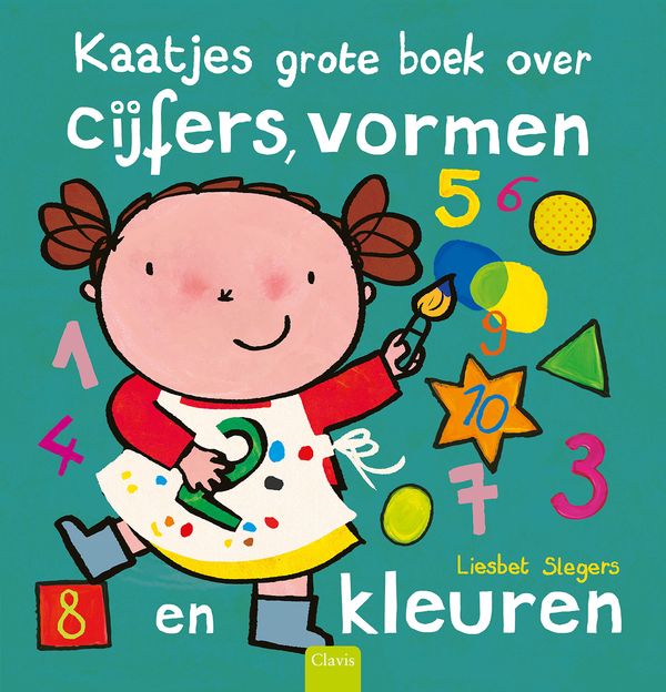 Kaatjes grote boek over cijfers, vormen en kleuren | Clavis
